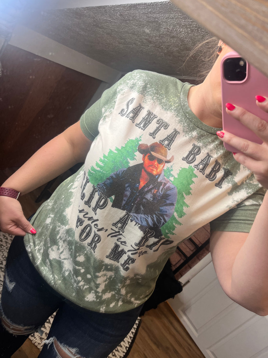 Santa Baby Rip Tee – 29eleven